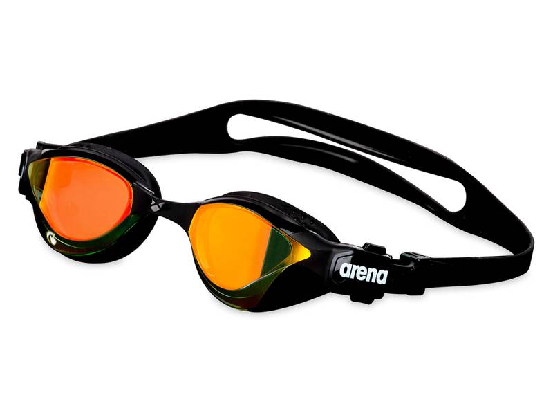 Arena Cobra Tri Swipe Mirror Yellow Copper Black | Alensa Nederland